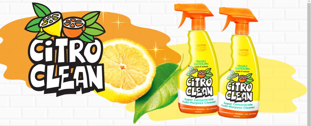Citro Clean all Natural Multi purpose cleaner is now available in Darwin